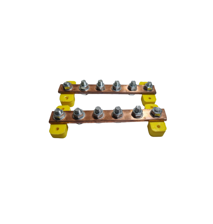 DC Copper Busbar with bolt and nuts included – TheSunPays
