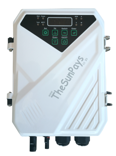 Solar Borehole Pump, Max Head 95m, Centrifugal, With Controller (PUBO9 ...